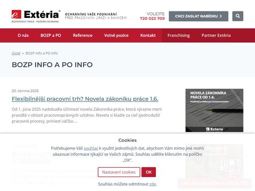 EXTÉRIA s.r.o., Ostrava, Slezská Ostrava - Živéfirmy.cz